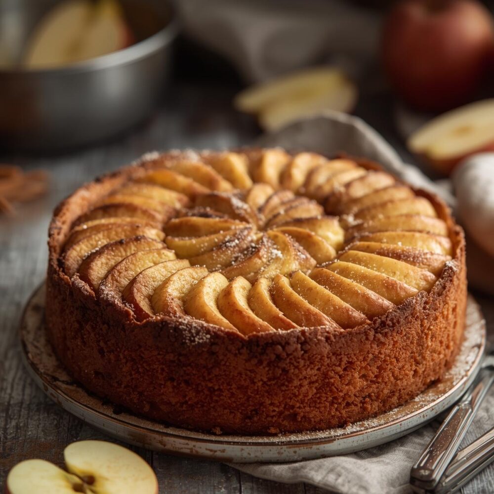 Easy apple cake recipe for busy days! – Best Delicious Recipe